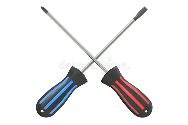 Screwdrivers Crossed Tools Icon Stock Vector - Illustration of ...