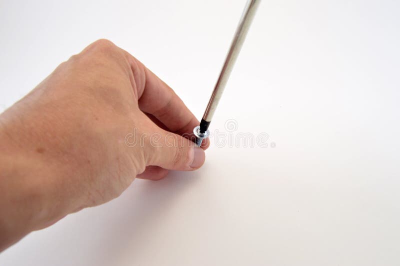 The screwing stock photo. Image of repair, work, tighten - 57962894