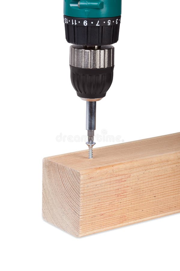 Screwing in stock image. Image of threaded, layers, plank - 33077677