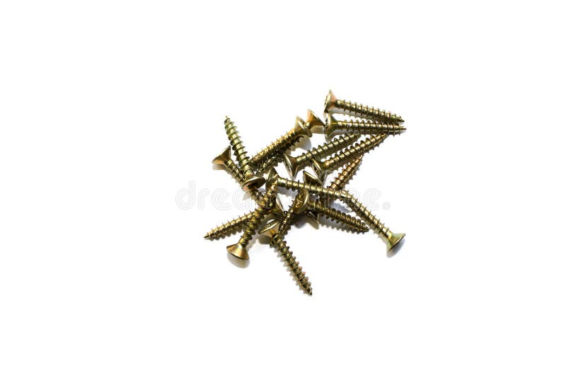 Screws stock photo. Image of craft, little, object, stainless - 15743406