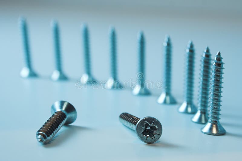 Screws stock image. Image of metallic, fixing, screws, decorate - 517733