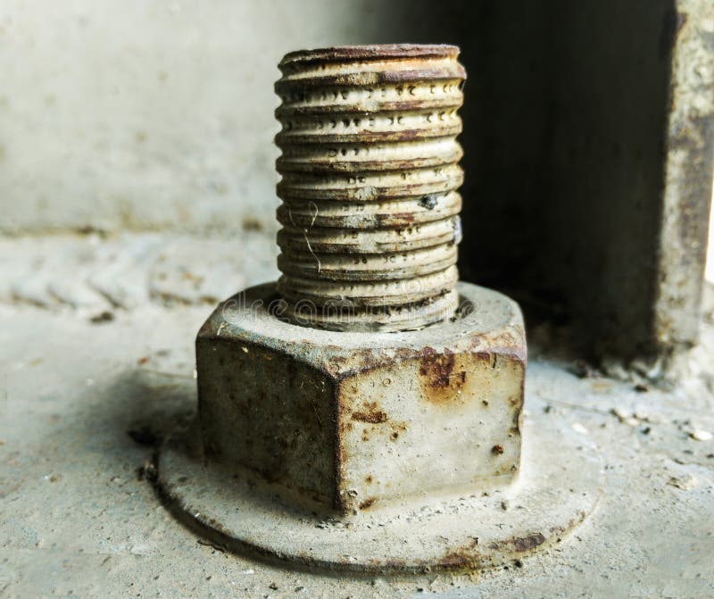 The Screws Big Size for Construction. Stock Photo - Image of equipment ...