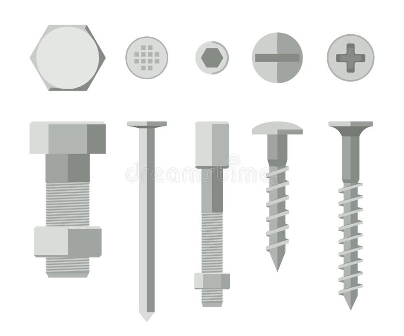 Fixing Screws Stock Illustrations – 148 Fixing Screws Stock ...