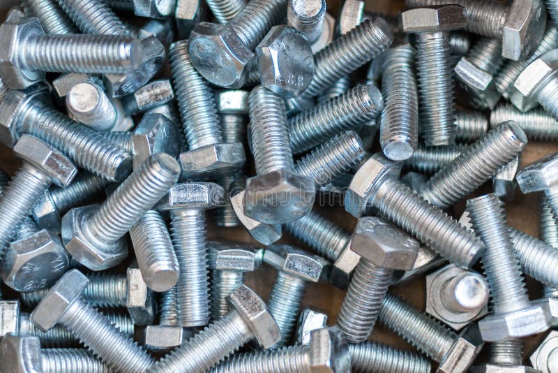 Screws in box stock image. Image of industry, bolt, building - 142324155