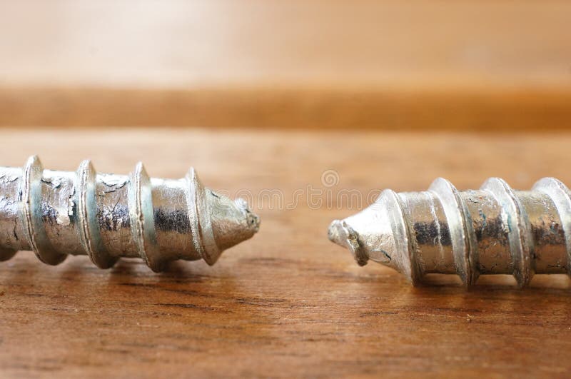 Screws close up stock photo. Image of screws, wood, close - 79070254