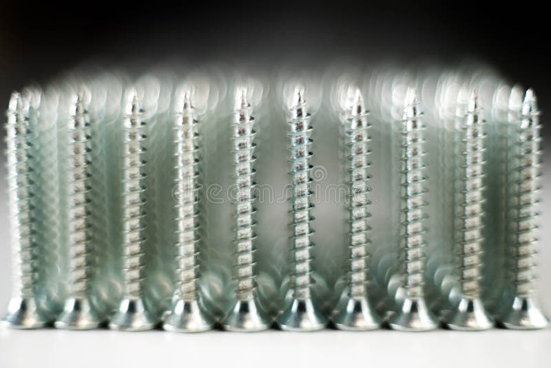 Screws closeup stock image. Image of hardware, screws - 81381705