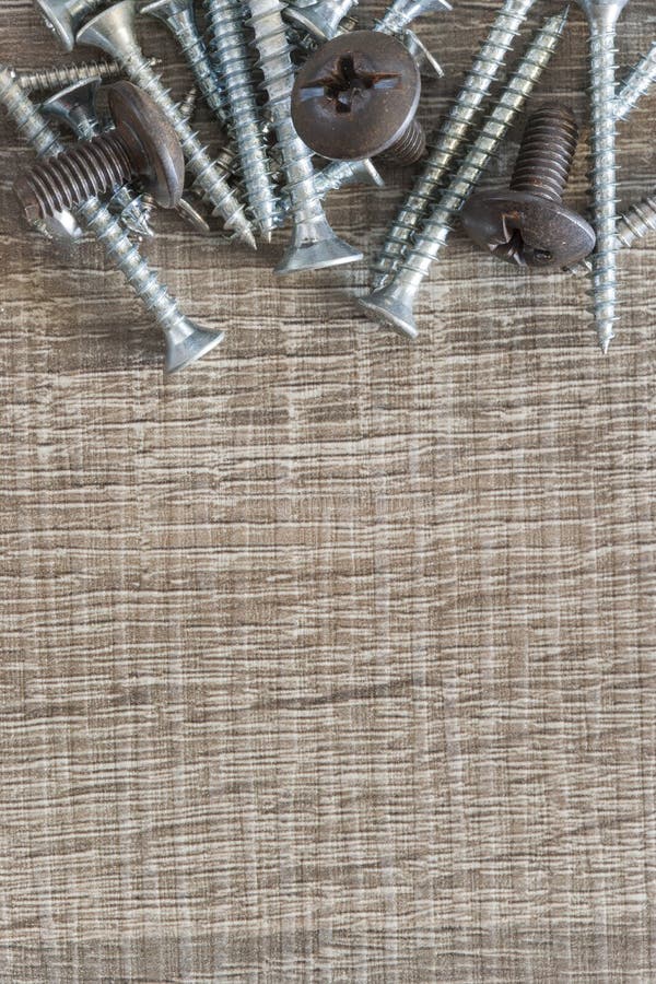 Screws and nails stock image. Image of construct, professional - 61419689