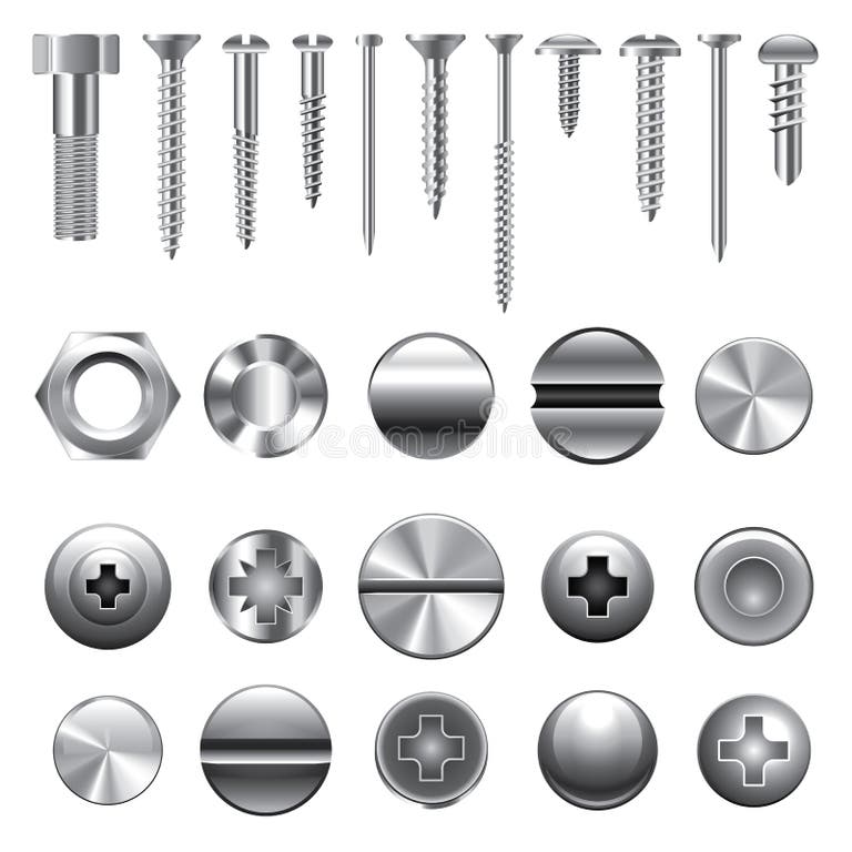 Screws Icons Stock Illustrations – 656 Screws Icons Stock Illustrations ...