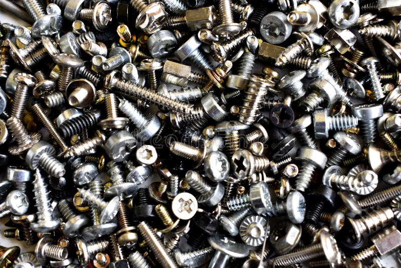Screws Texture Wallpaper stock image. Image of texture - 114493479