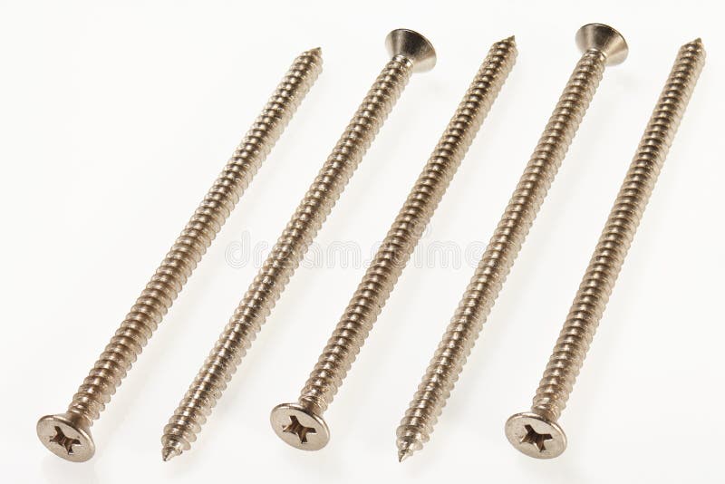 Screws stock photo. Image of chrome, maintenence, metal - 55799422
