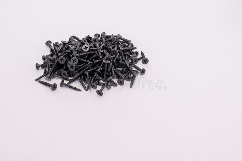 Special Screws for Work in Sheet and Wood Stock Photo - Image of metal ...