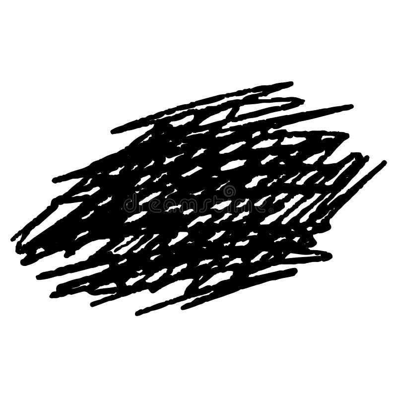 Scribble Black Background, Text Highlighter. Vector Illustration Stock ...