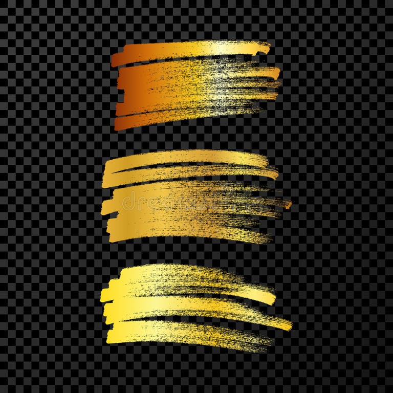 Scribble with a Gold Glitter Marker Stock Vector - Illustration of stamp, foil: 278922153