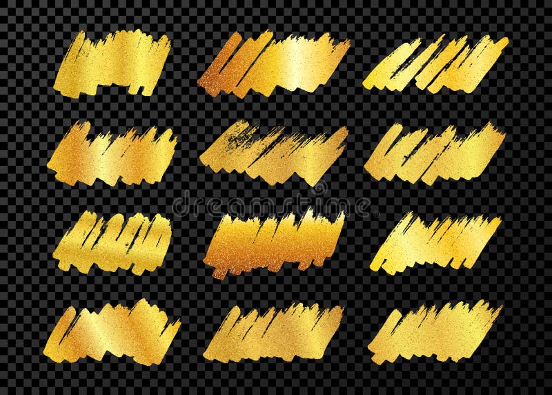 Scribble with a Gold Marker Stock Vector - Illustration of grunge ...