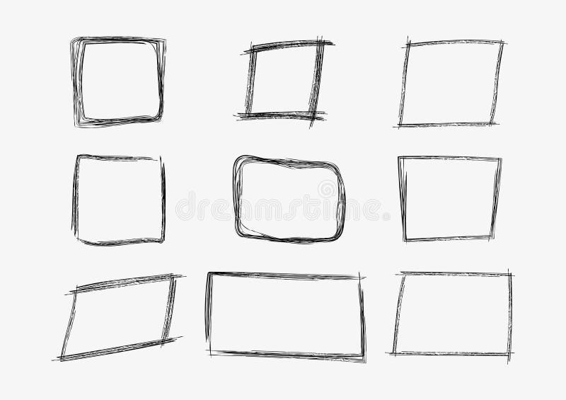 Doodle Rectangle Stock Illustrations – 18,962 Doodle Rectangle Stock ...