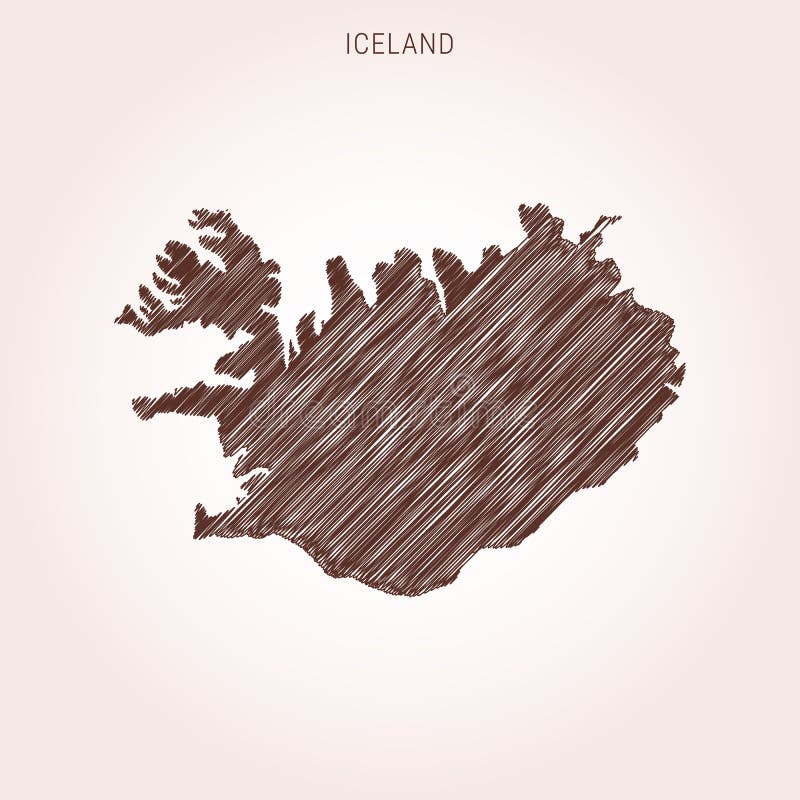 Iceland Vector Map with Infographic Elements, Pointer Marks Stock ...
