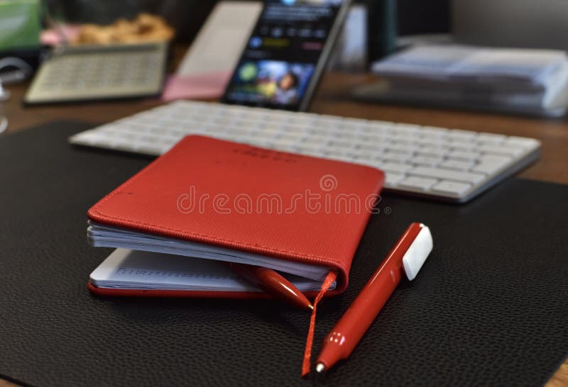 Keyboard, Smartphone and Whiteboard. Stock Photo - Image of black, copy ...