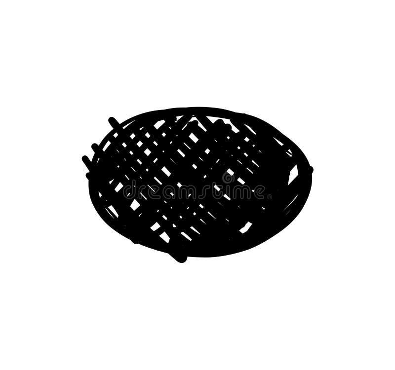 Scribble Pen Strokes. Doodle Pencil Scratch. Vector Freehand Shapes ...