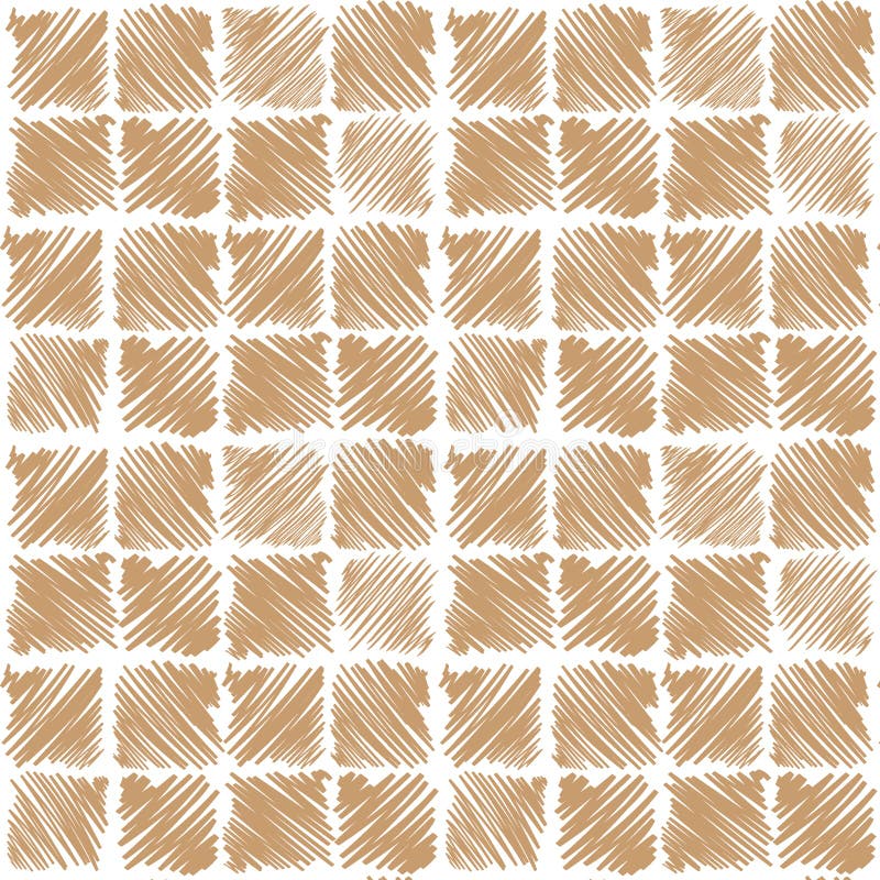 Scribble Seamless Vector Pattern Stock Vector - Illustration of drawn ...