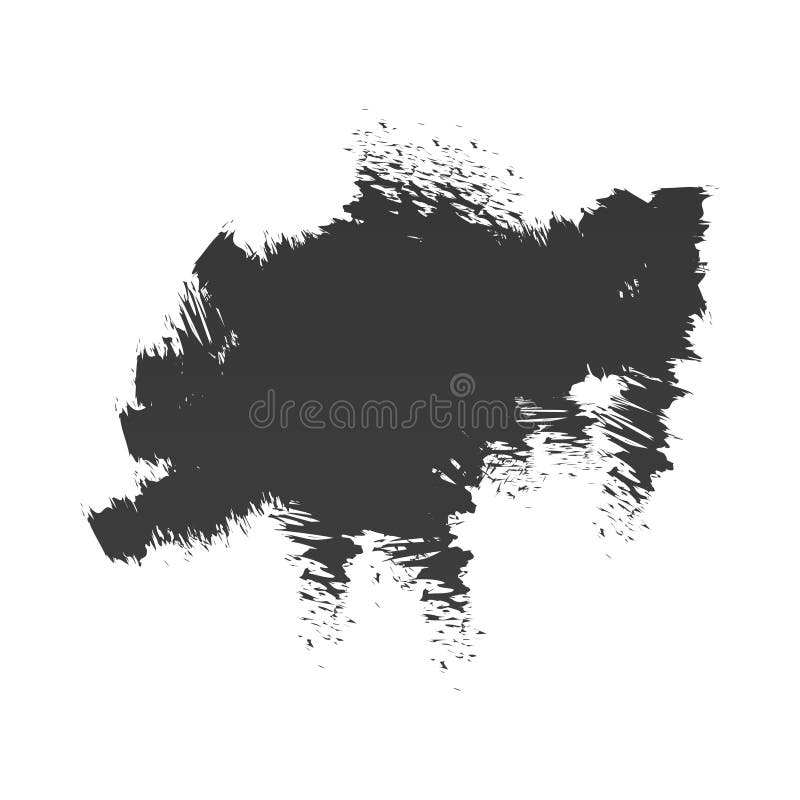 Scribble Stain Hand Painted Abstract Grunge Stock Vector - Illustration ...