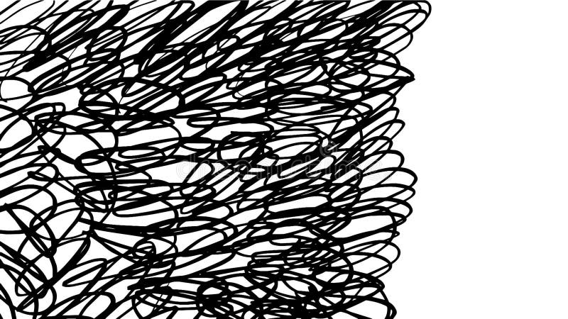 Scribble Transition Animation, 4K, Grunge Abstract Texture, Doodle Drawing Background, Stop ...