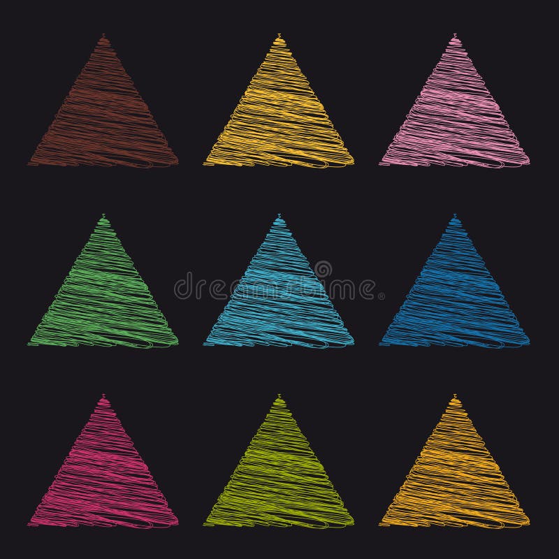 Triangle Buttons EPS stock vector. Illustration of glossy - 15592372