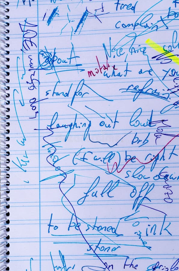 Scribbling stock image. Image of school, writing, education - 83680887