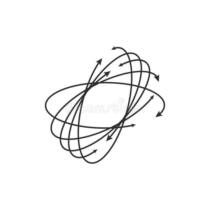 Scrible Arrow line art stock vector. Illustration of growth - 306883782
