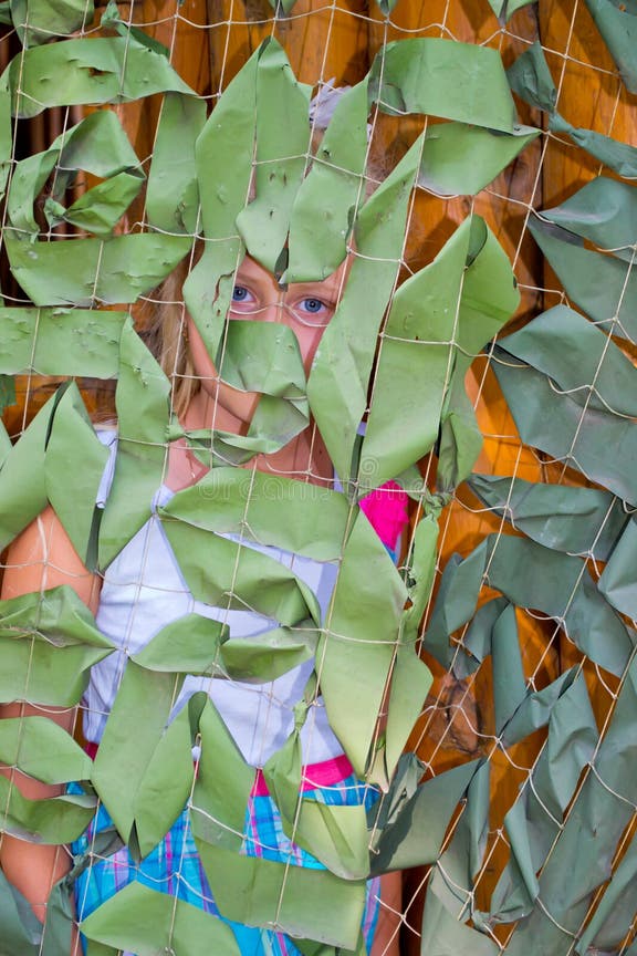 Scrim stock image. Image of hide, male, girl, blond, hiding - 44276579