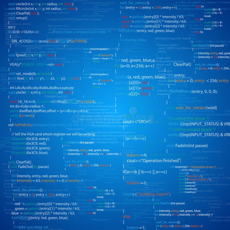 Script stock vector. Illustration of java, program, computer - 54063811