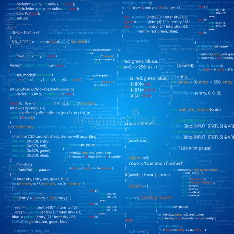 Script stock vector. Illustration of java, program, computer - 54063811