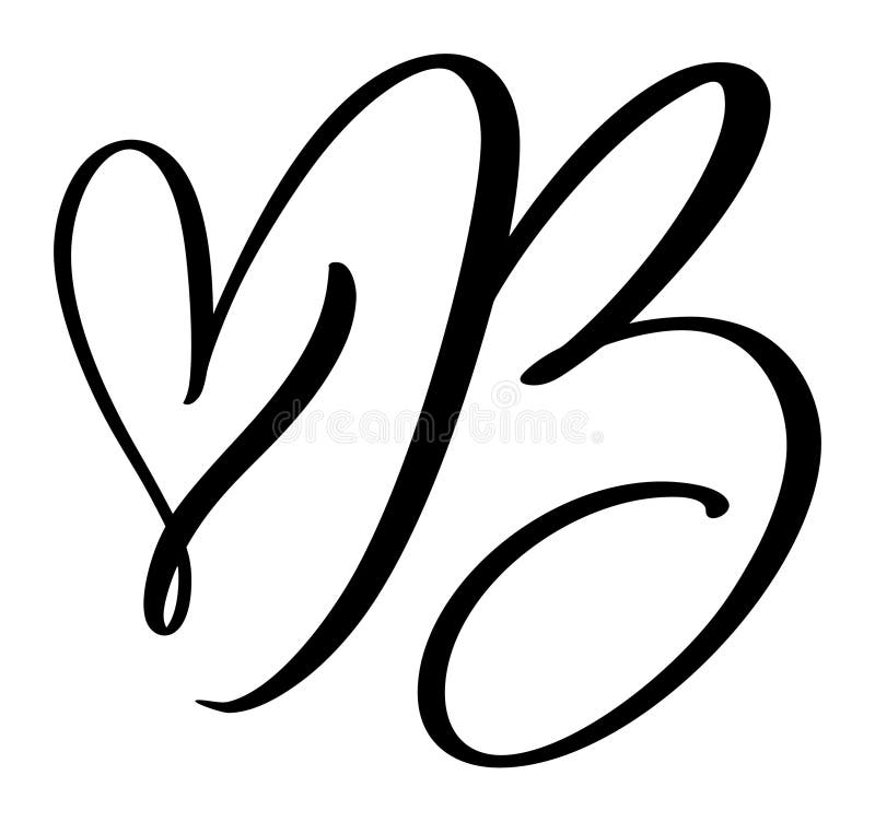 Set Letter O. Hand Drawn Vector Flourish Calligraphy. Script Font ...