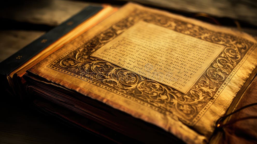 Scripture bible book stock illustration. Illustration of numbers ...