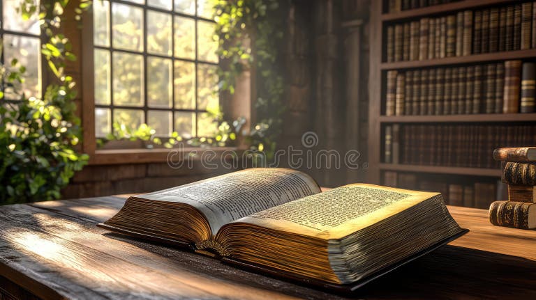 Scripture Bible Study Table Stock Illustration - Illustration of text ...
