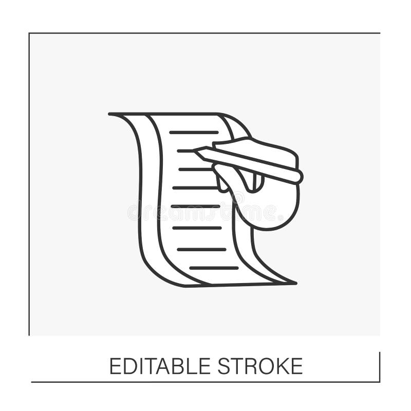 Scriptwriting Stock Illustrations – 318 Scriptwriting Stock ...