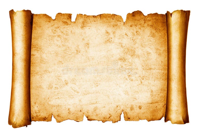 Scroll 2 stock image. Image of manuscript, antique, papyrus - 10622559