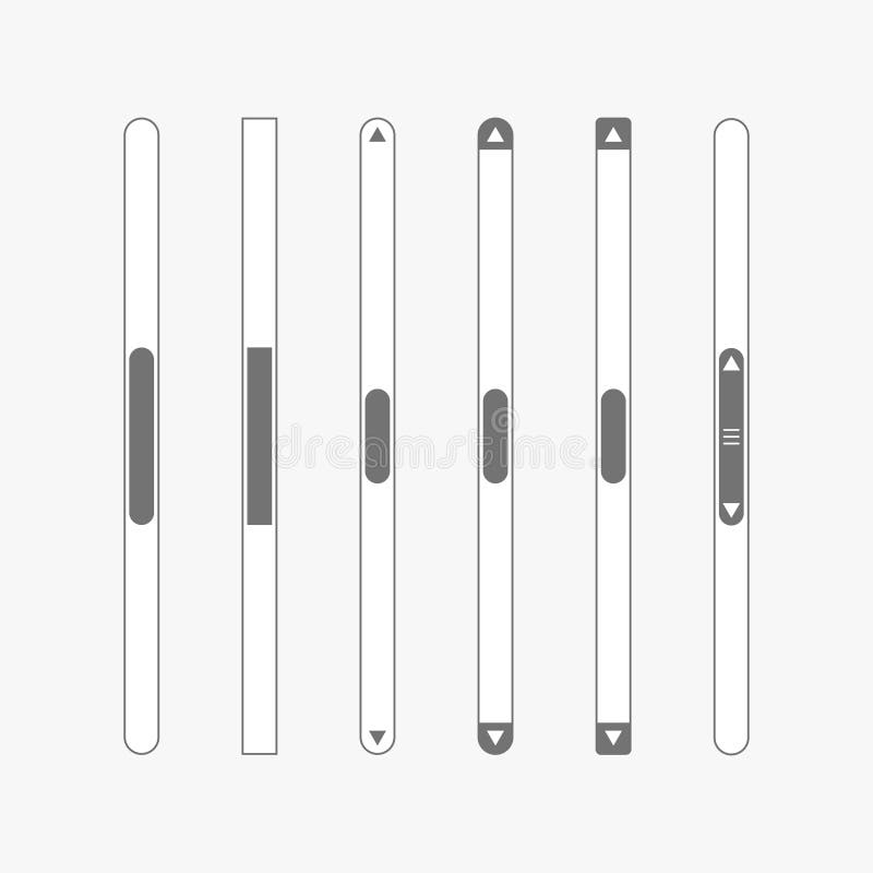 Scroll bar vector stock vector. Illustration of computer - 124695585 Scroll bar vector stock vector. Illustration of computer - 124695585