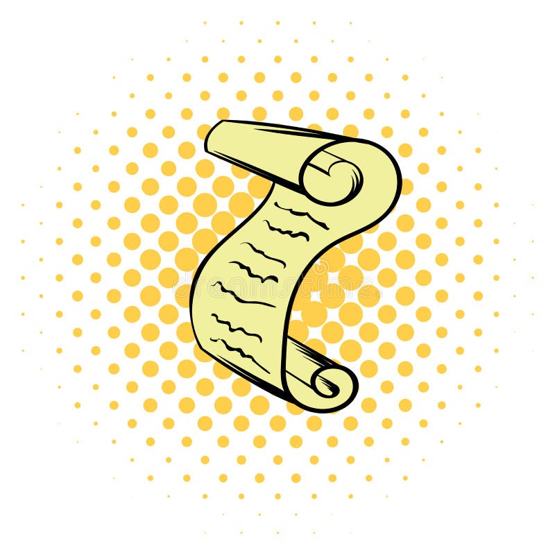 Scroll Comics Stock Illustrations – 167 Scroll Comics Stock ...