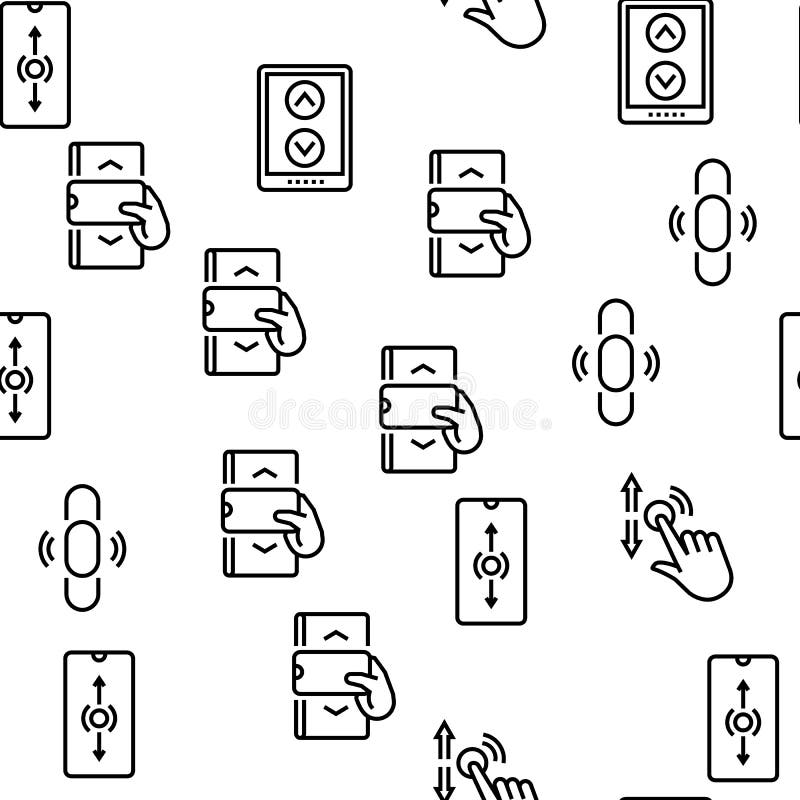 Scroll Computer Mouse Cursor Vector Seamless Pattern Stock Vector ... Scroll Computer Mouse Cursor Vector Seamless Pattern Stock Vector ...