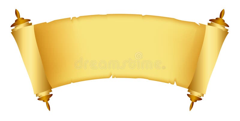 Scroll of the Law stock vector. Illustration of open - 21592518