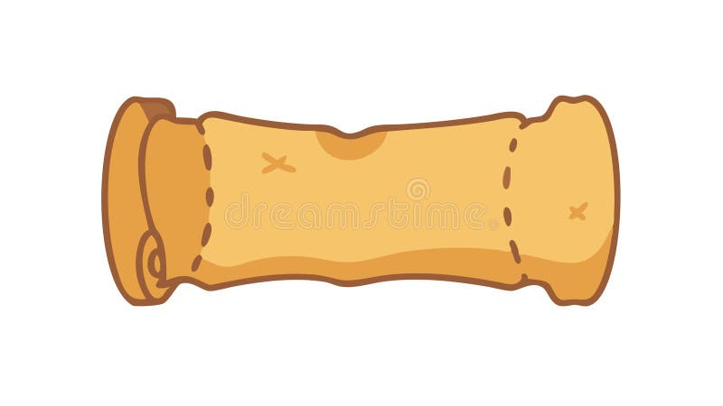 Scroll Map: Old Document Ancient Cartography, Vector Design Generative ...