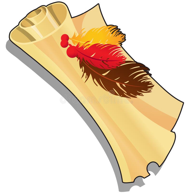 Ancient Writing Scroll Cartoon Stock Illustrations – 114 Ancient ...