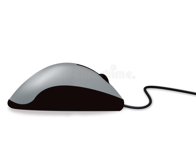 Scroll Mouse stock illustration. Illustration of computer - 7483887