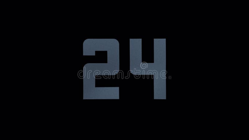 Scroll Number. Rolling Number. Transparent Background. Alpha Channel ...