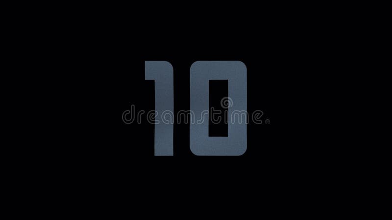 Scroll Number. Rolling Number. Transparent Background. Alpha Channel ...