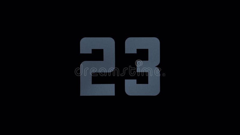 Scroll Number. Rolling Number. Transparent Background. Alpha Channel ...