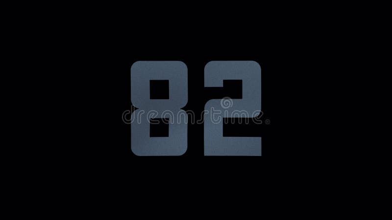 Scroll Number. Rolling Number. Transparent Background. Alpha Channel ...