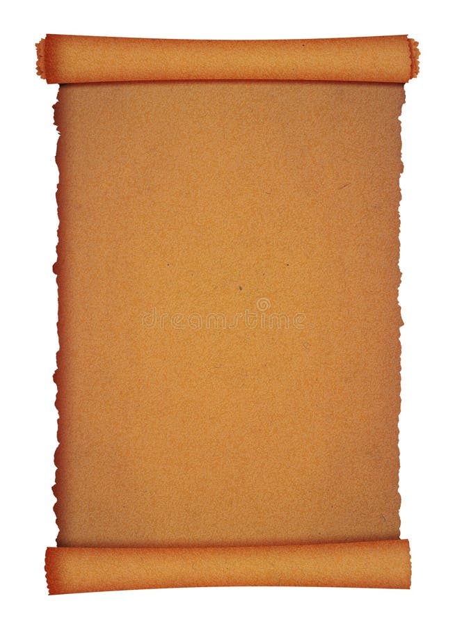 Scroll page stock photo. Image of scroll, grunge, rolled - 3310902