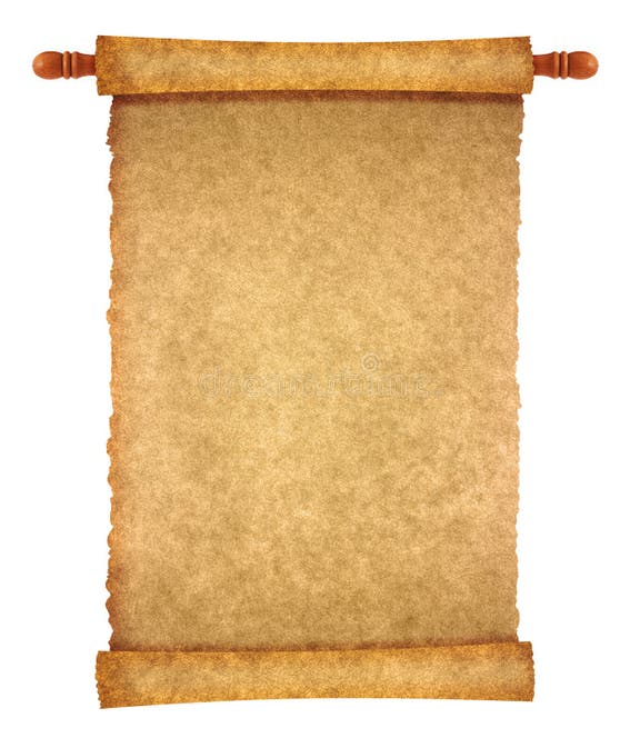 Scroll page stock photo. Image of scroll, grunge, rolled - 3310902