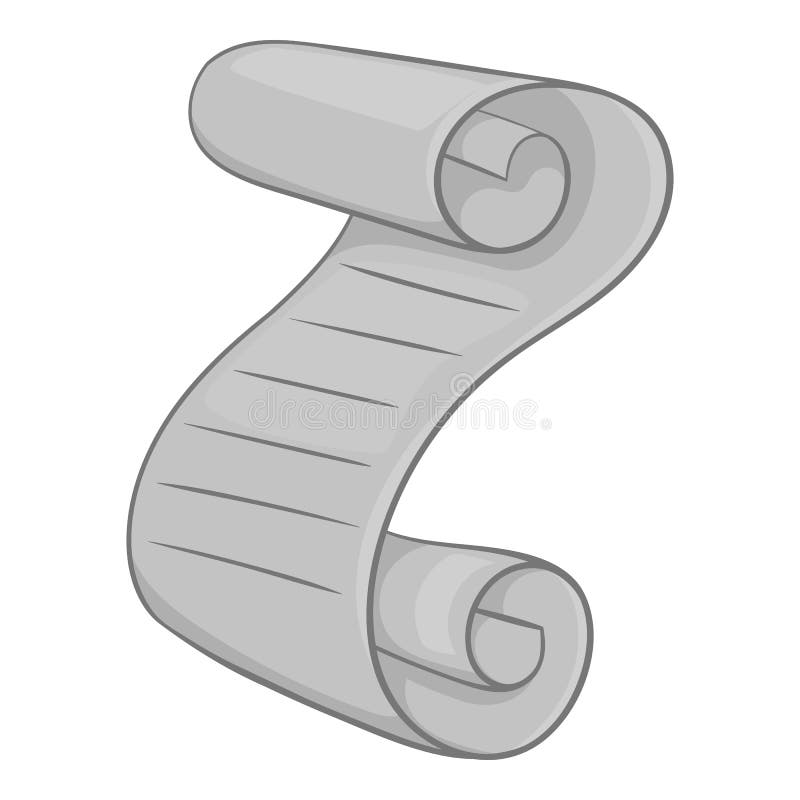 Ancient Writing Scroll Cartoon Stock Illustrations – 114 Ancient ...